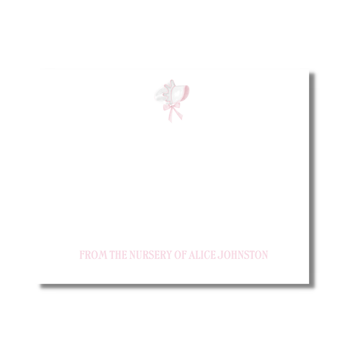Classic Bonnet - Kids Stationery Set | Ryan Harper Designs