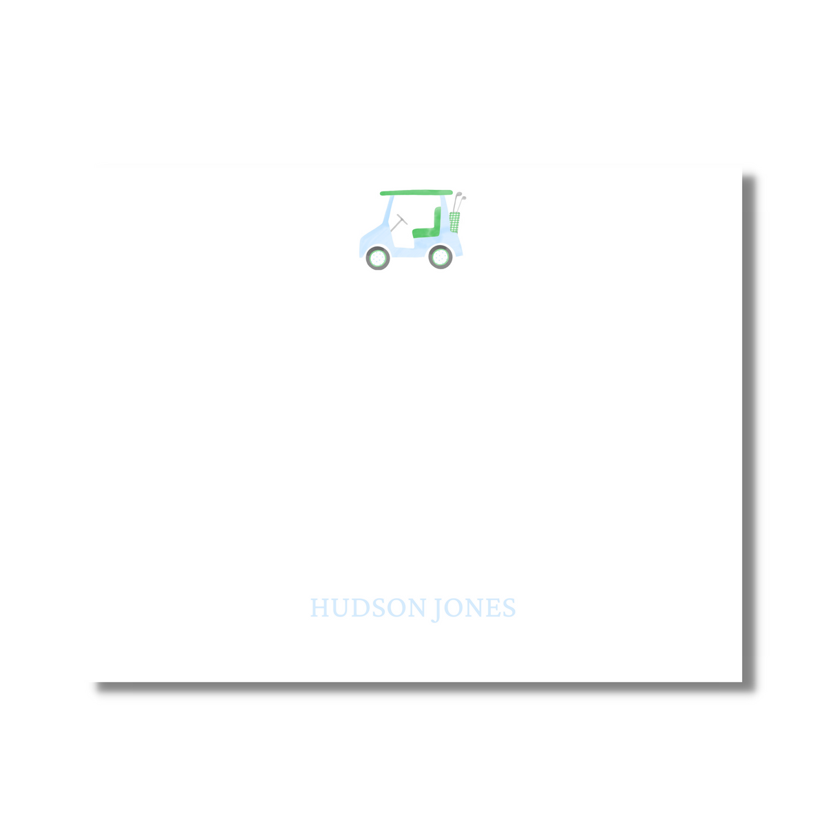 Golf Cart - Kids Stationery Set | Ryan Harper Designs