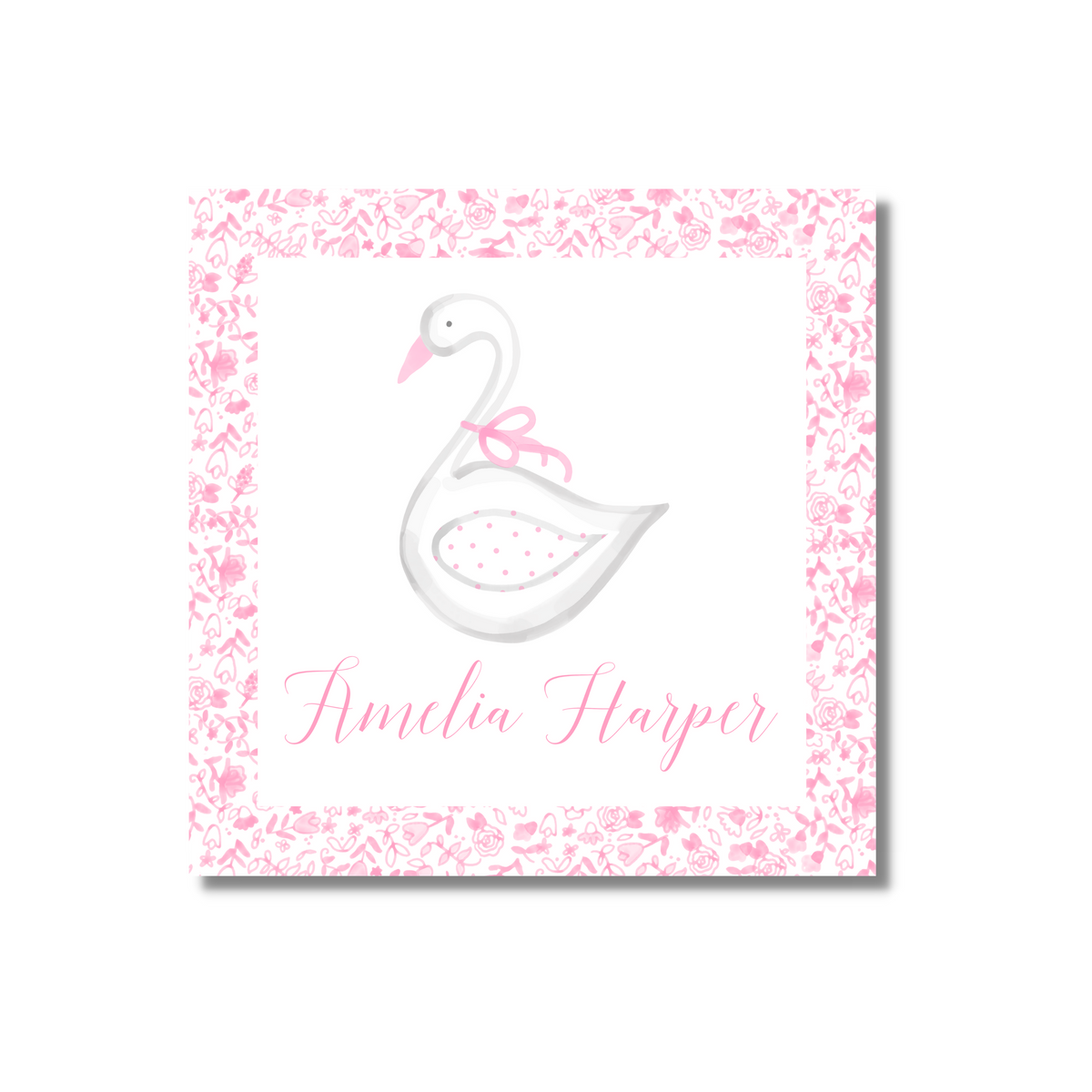 Swan Lake - Kids Calling Card | Ryan Harper Designs